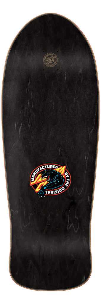 SANTA CRUZ NATAS PANTHER REISSUE SKATEBOARD DECK - BROWN STAINED - FAL ...